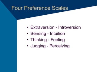 Mbti bdl- power point | PPT