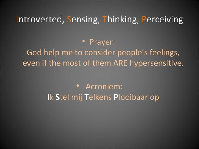 Mbti Istp | PPT
