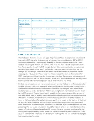 Mbti strengthfinders-guide-1 | PDF | Family and Relationships