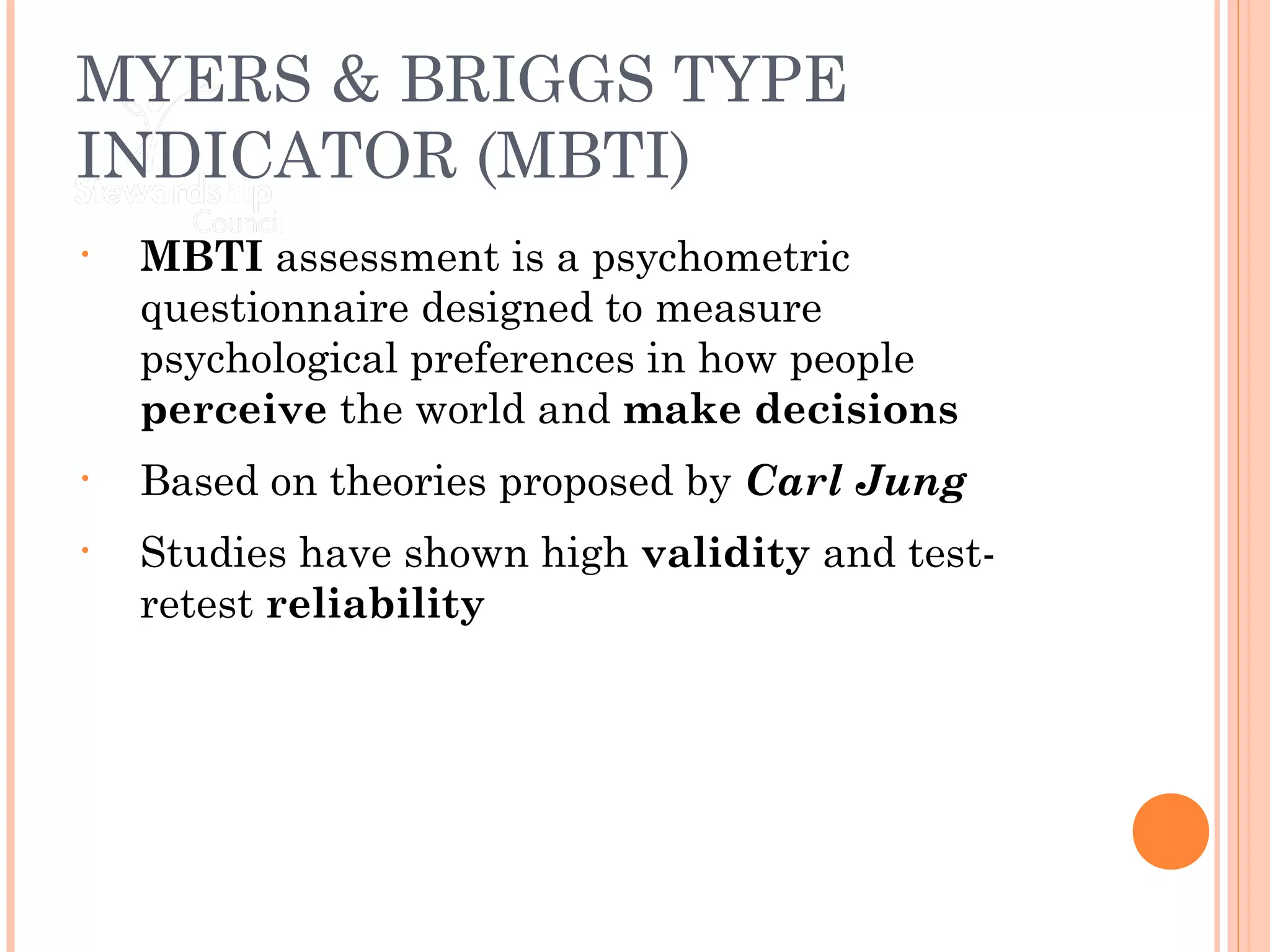 Mbti and ei presentation | PPT | Mental Health | Diseases and Conditions