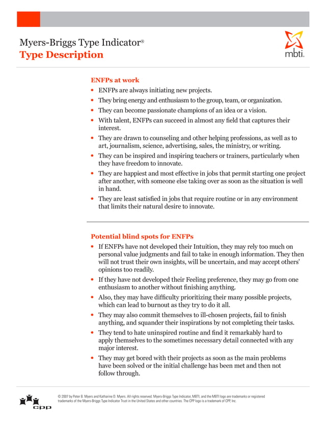 Mbti and lpi leadership plus report | PDF | Business Accounting ...