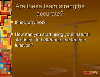 MBTI Team Workshop | PPT