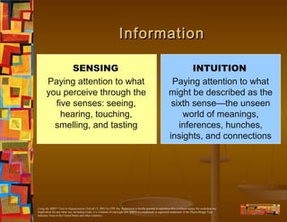 MBTI Team Workshop | PPT