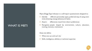 MBTI by Types | PPT