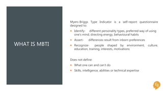 MBTI by Types | PPTX