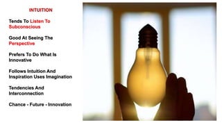 MBTI personality types | PPTX