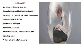 MBTI personality types | PPTX