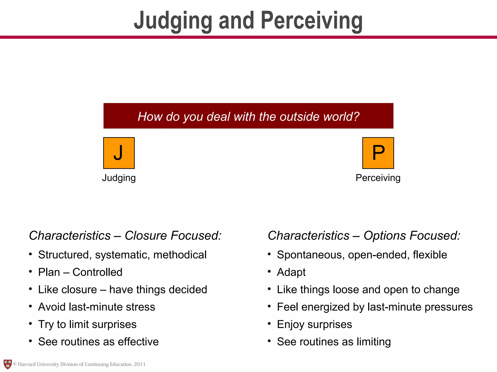 MBTI PPT | PPT | Career Advice | Careers