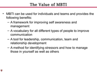MBTI PPT | PPT | Career Advice | Careers