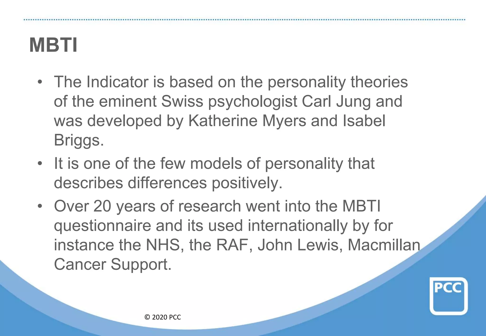 Mbti slideshare v5 | PPT