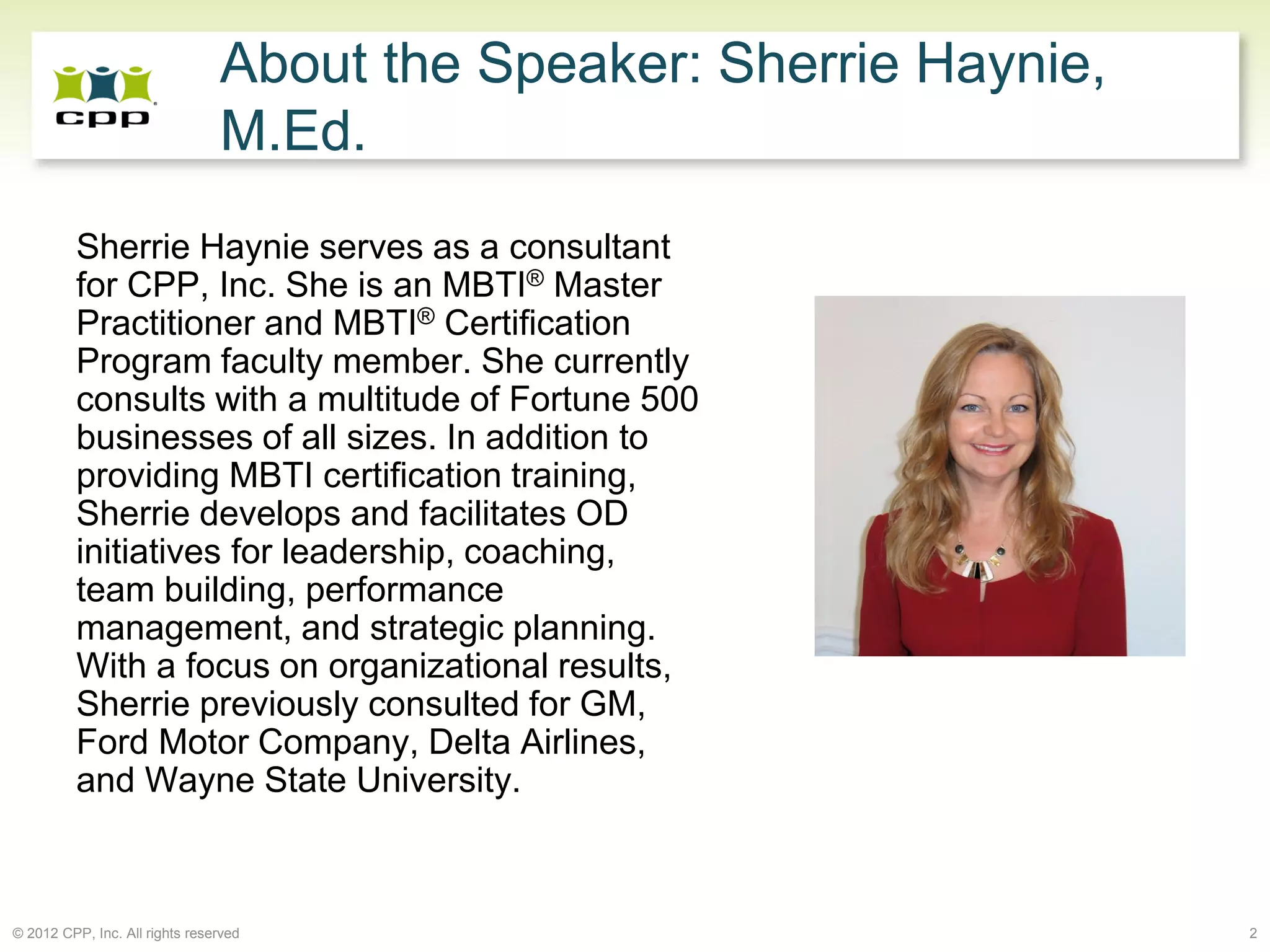 MBTI® Step II Explained | PPT