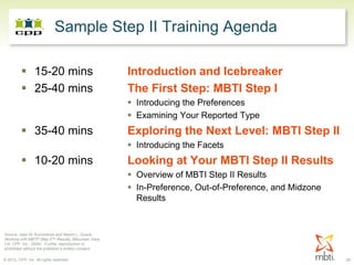 MBTI® Step II Explained | PDF