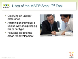 MBTI® Step II Explained | PPT