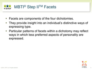 MBTI® Step II Explained | PDF