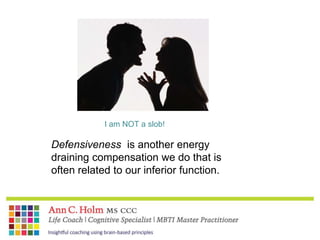 Mbti Step Iii 3 7 2011 | PPTX