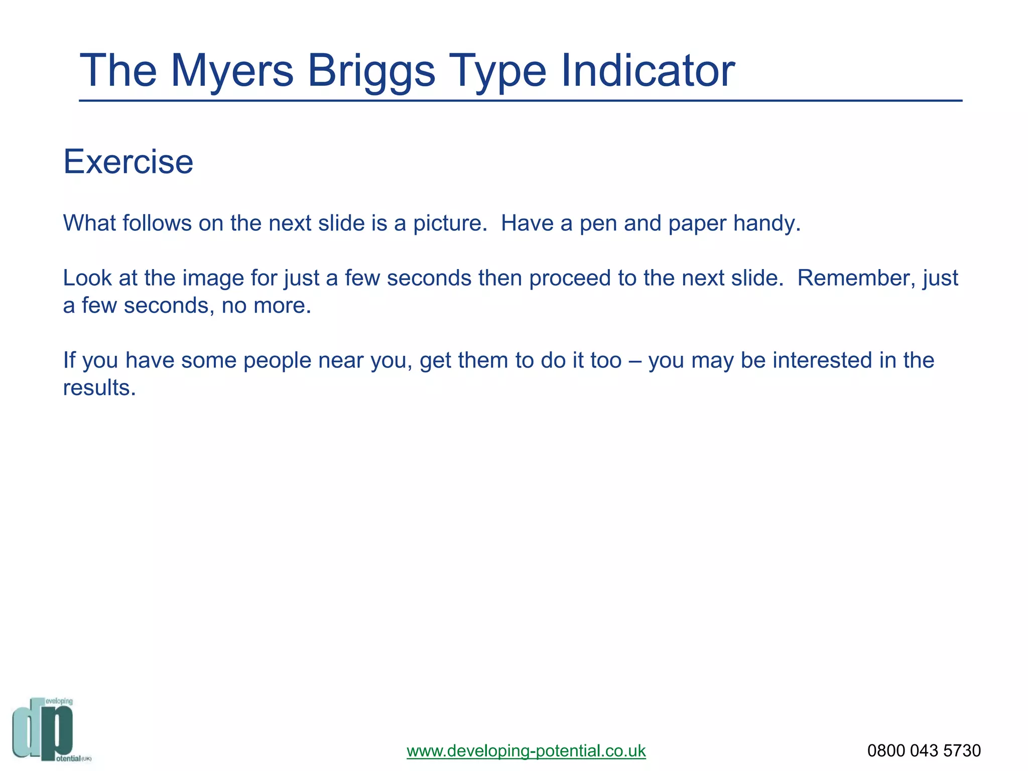 Myers Briggs Type Indicator (MBTI) & Team Building | PDF