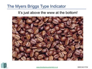 Myers Briggs Type Indicator (MBTI) & Team Building | PDF