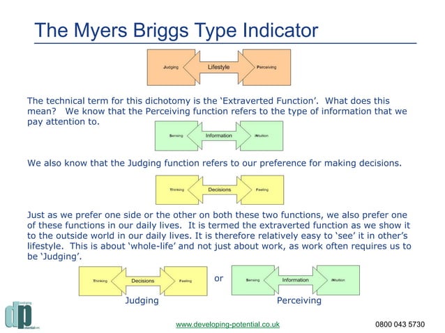 Myers Briggs Type Indicator (MBTI) & Team Building | PDF | Resume ...