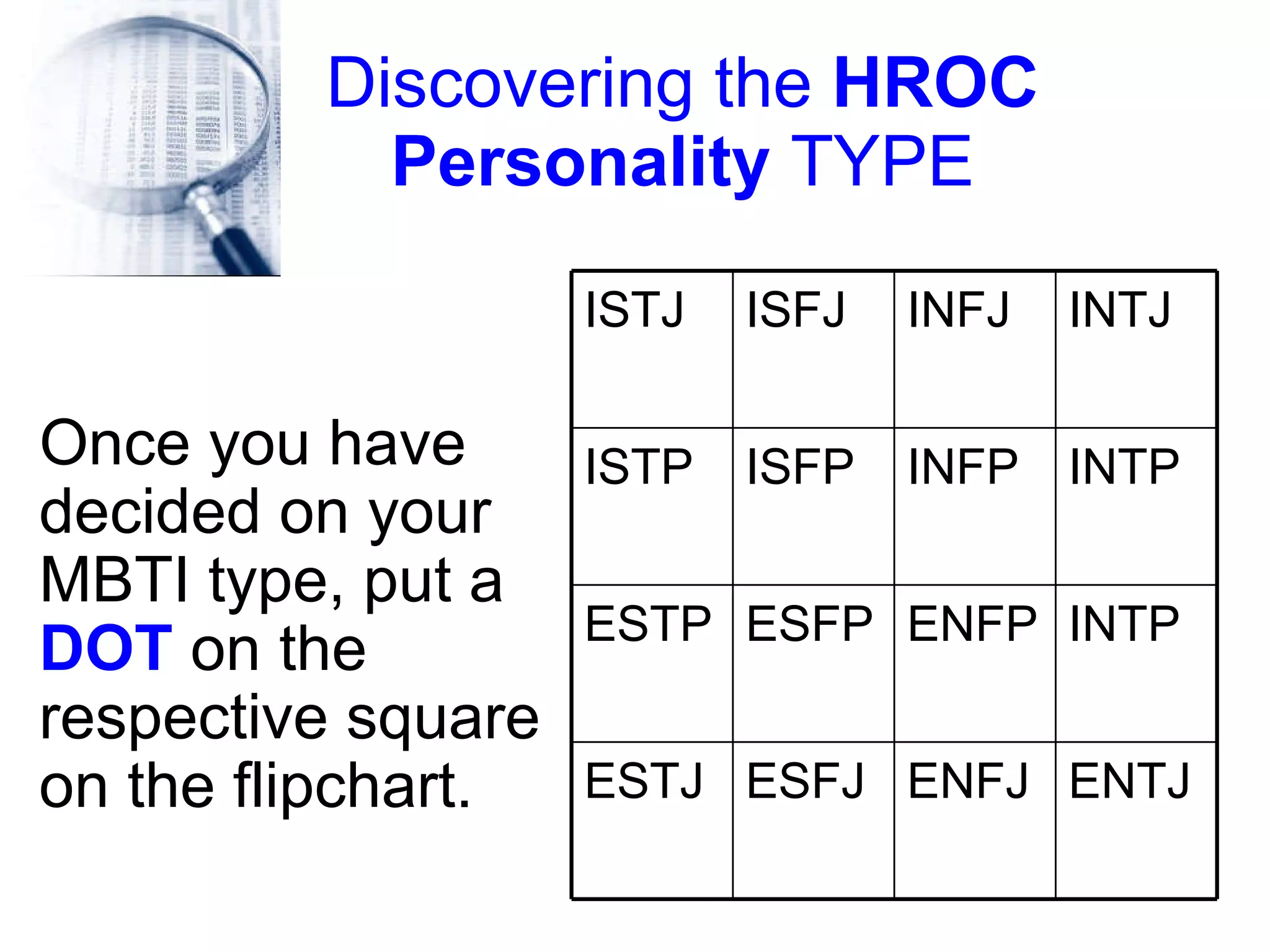 Mbti teambuilding slides for samea 7 oct2010 | PPT