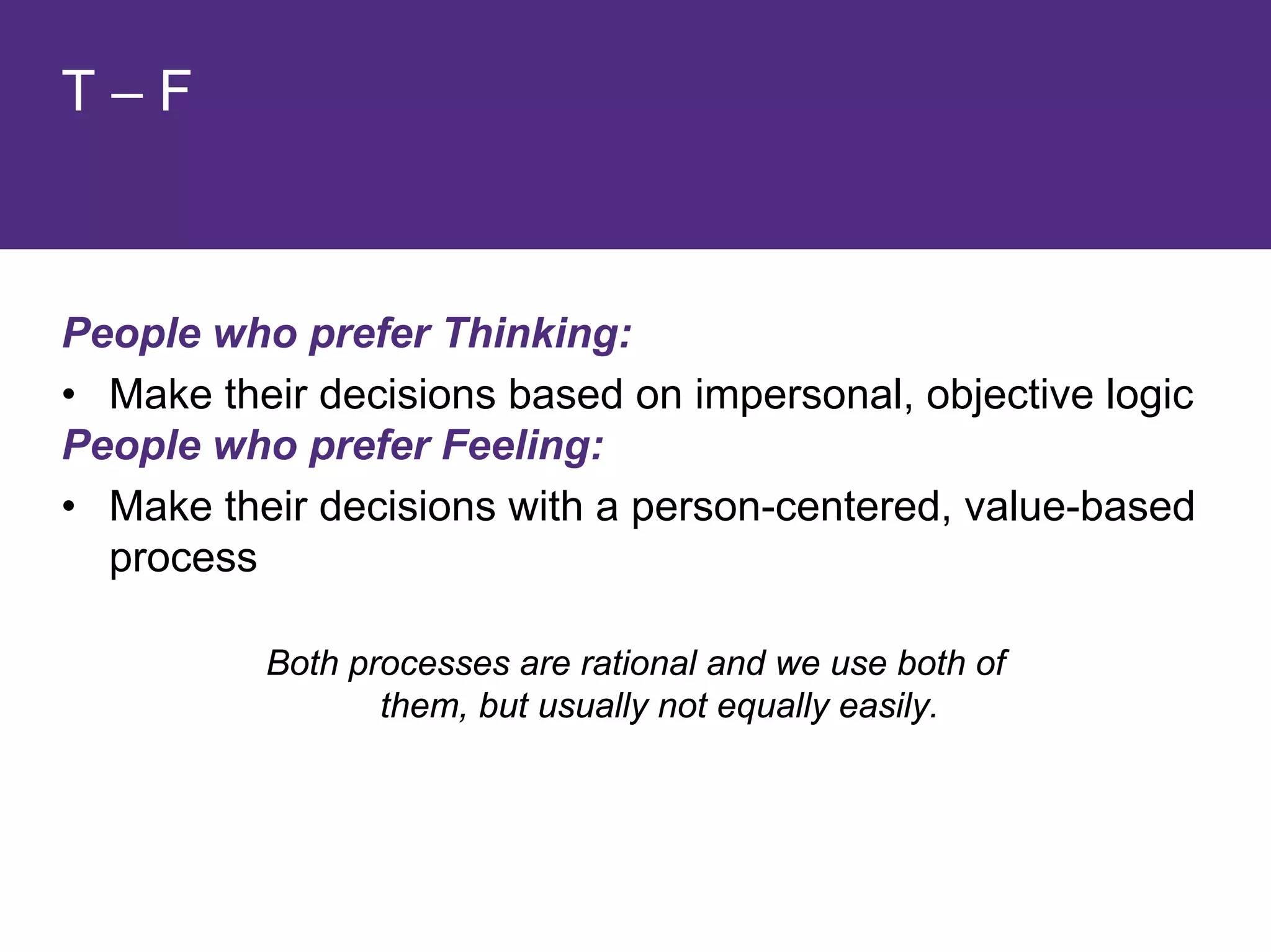 Understanding Team Dynamics using MBTI | PDF