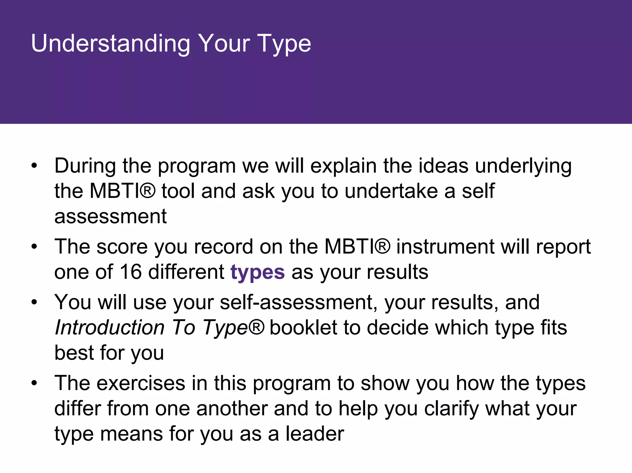 Understanding Team Dynamics using MBTI | PDF