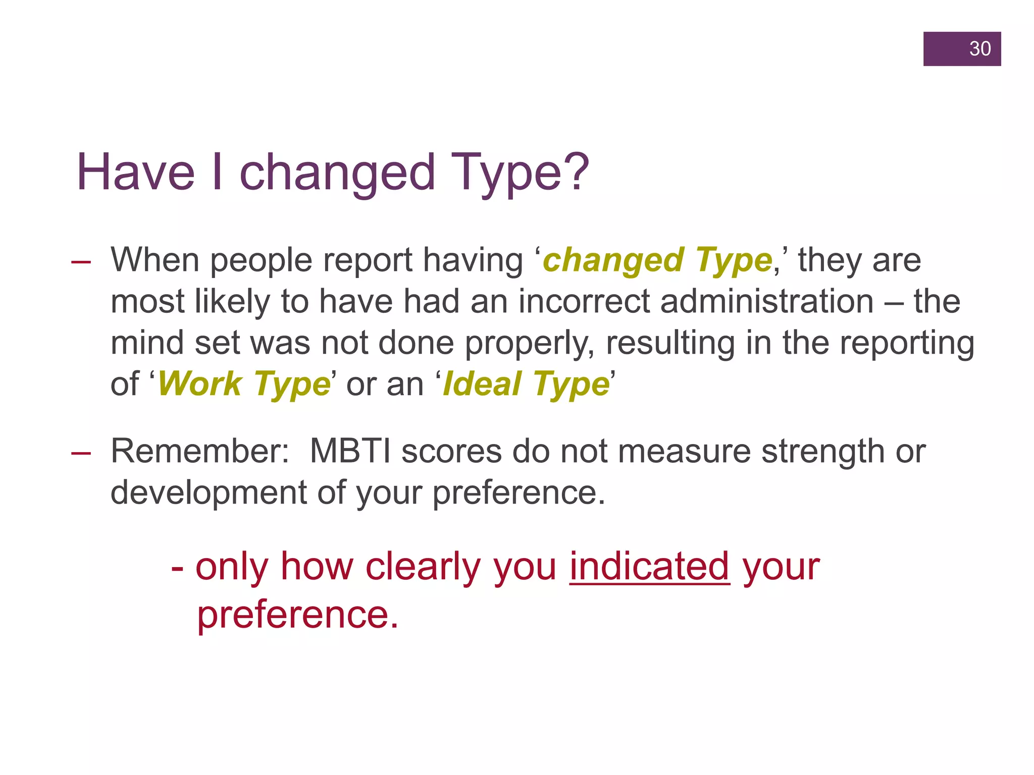 MBTI Introduction | PPTX