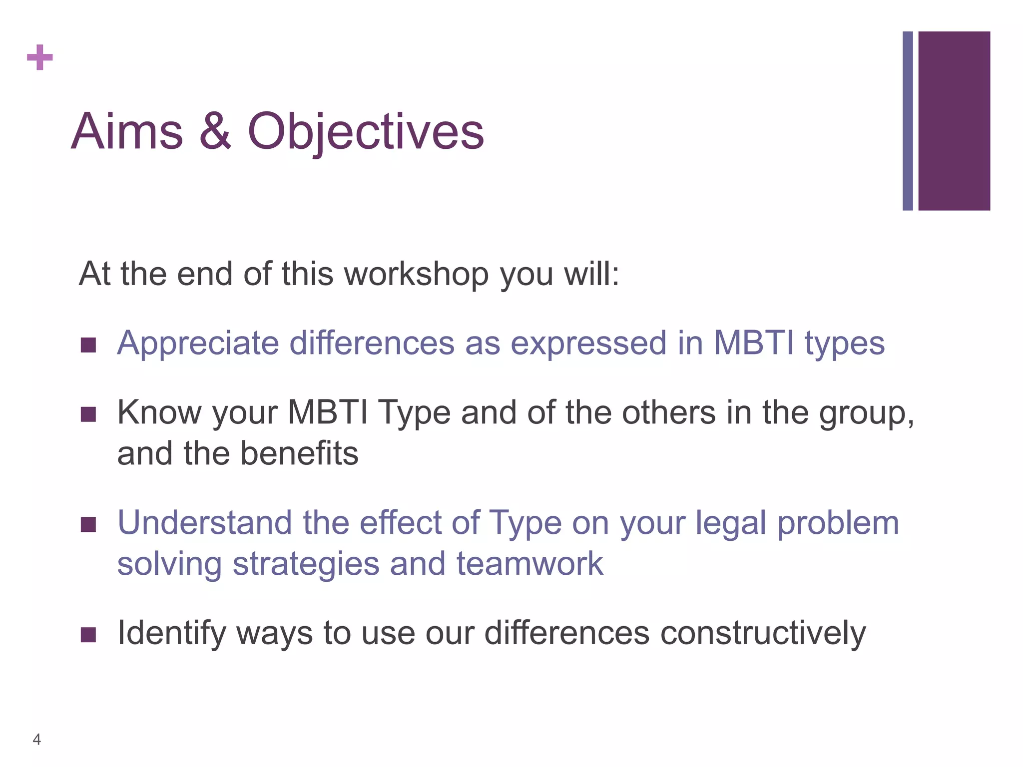 MBTI Introduction | PPTX