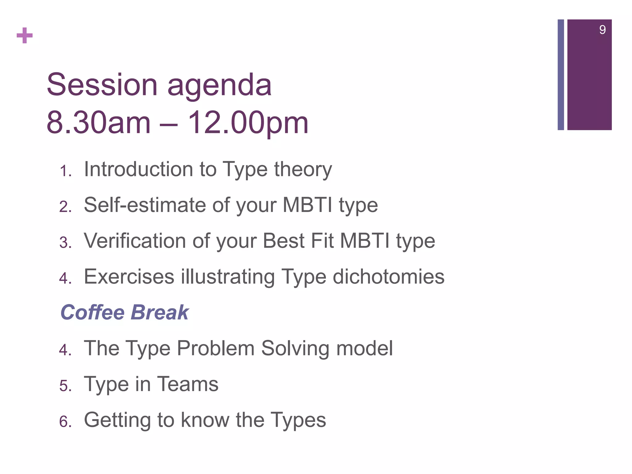 MBTI Introduction | PPTX