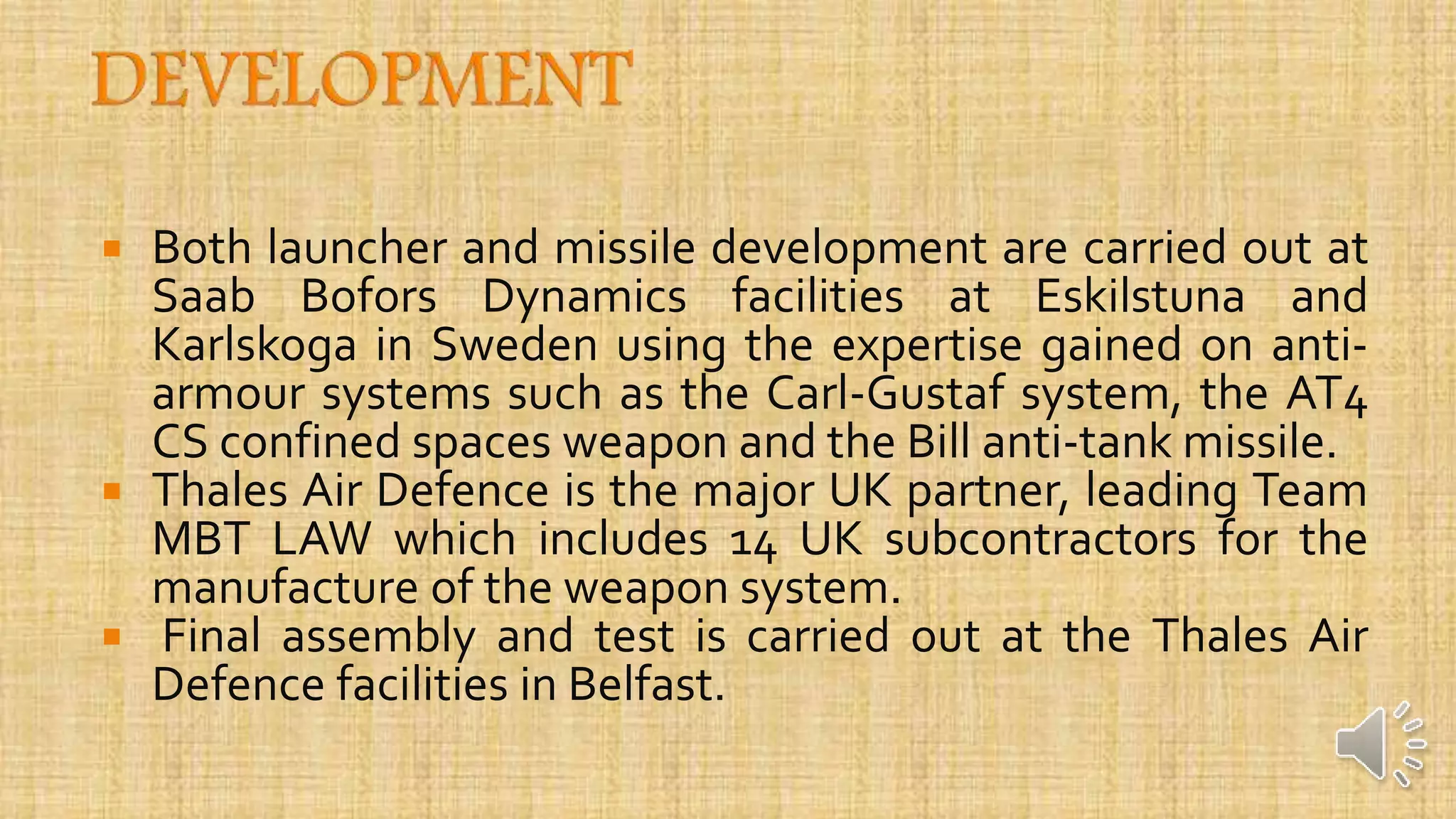 Mbt law light anti tank weapon | PPTX | Arms & Ammunition | Sensitive ...