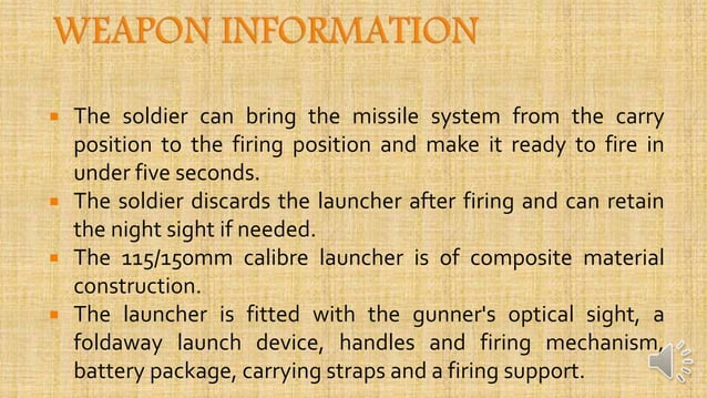 Mbt law light anti tank weapon | PPTX | Arms & Ammunition | Sensitive ...