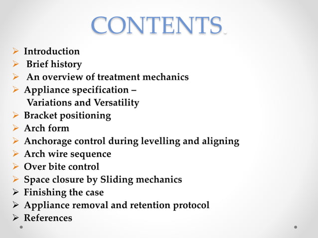 Mbt technique part | PPTX | Dental Health | Diseases and Conditions