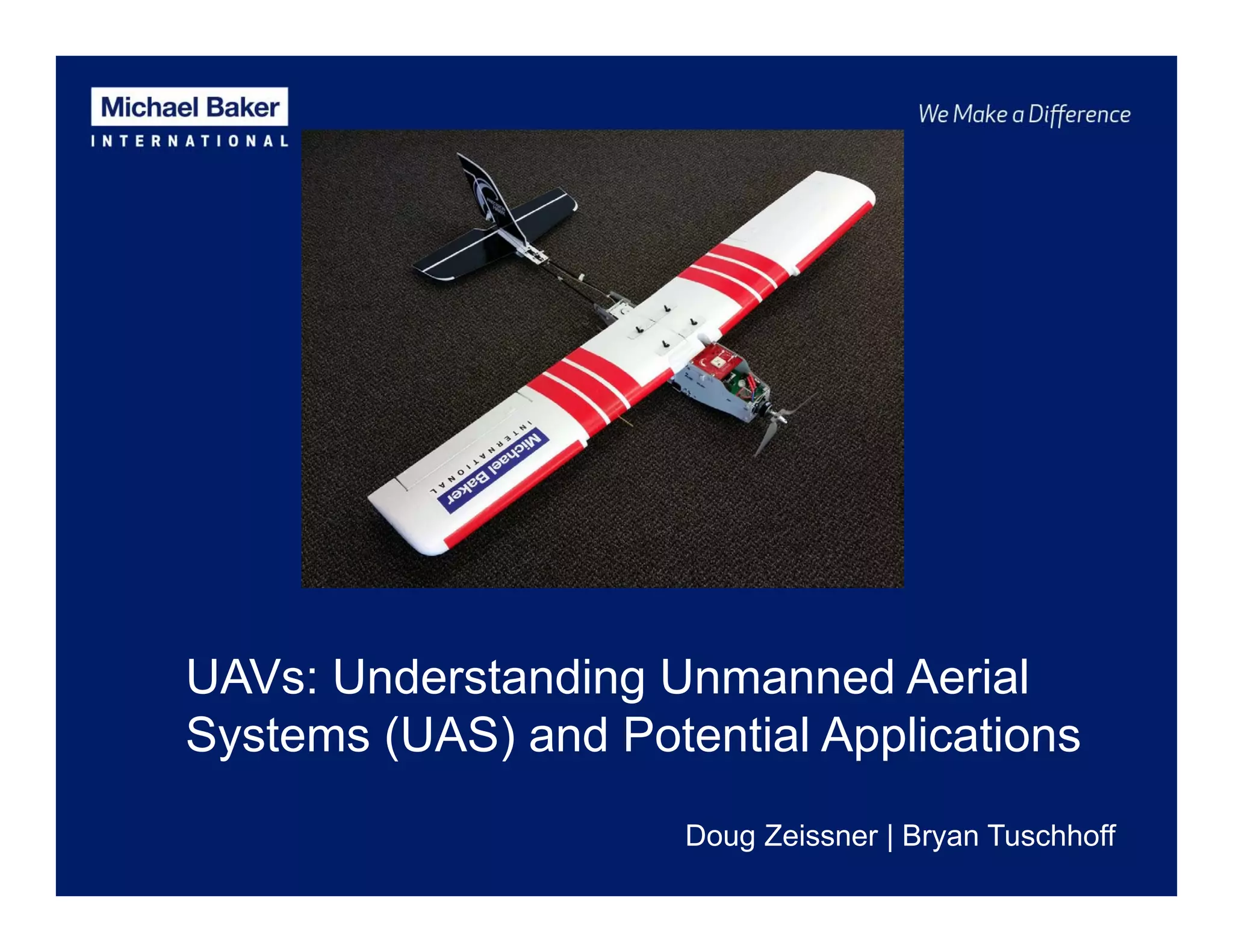UAVs: Understanding Unmanned Aerial Systems (UAS) and Potential ...