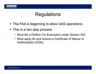 UAVs: Understanding Unmanned Aerial Systems (UAS) and Potential ...