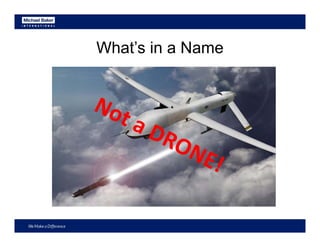 UAVs: Understanding Unmanned Aerial Systems (UAS) and Potential ...