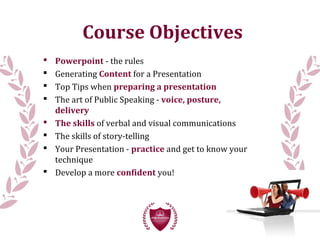 Public Speaking & Presentation Skills | PPT