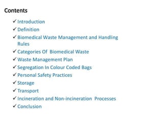 Bio Medical Waste | PPT