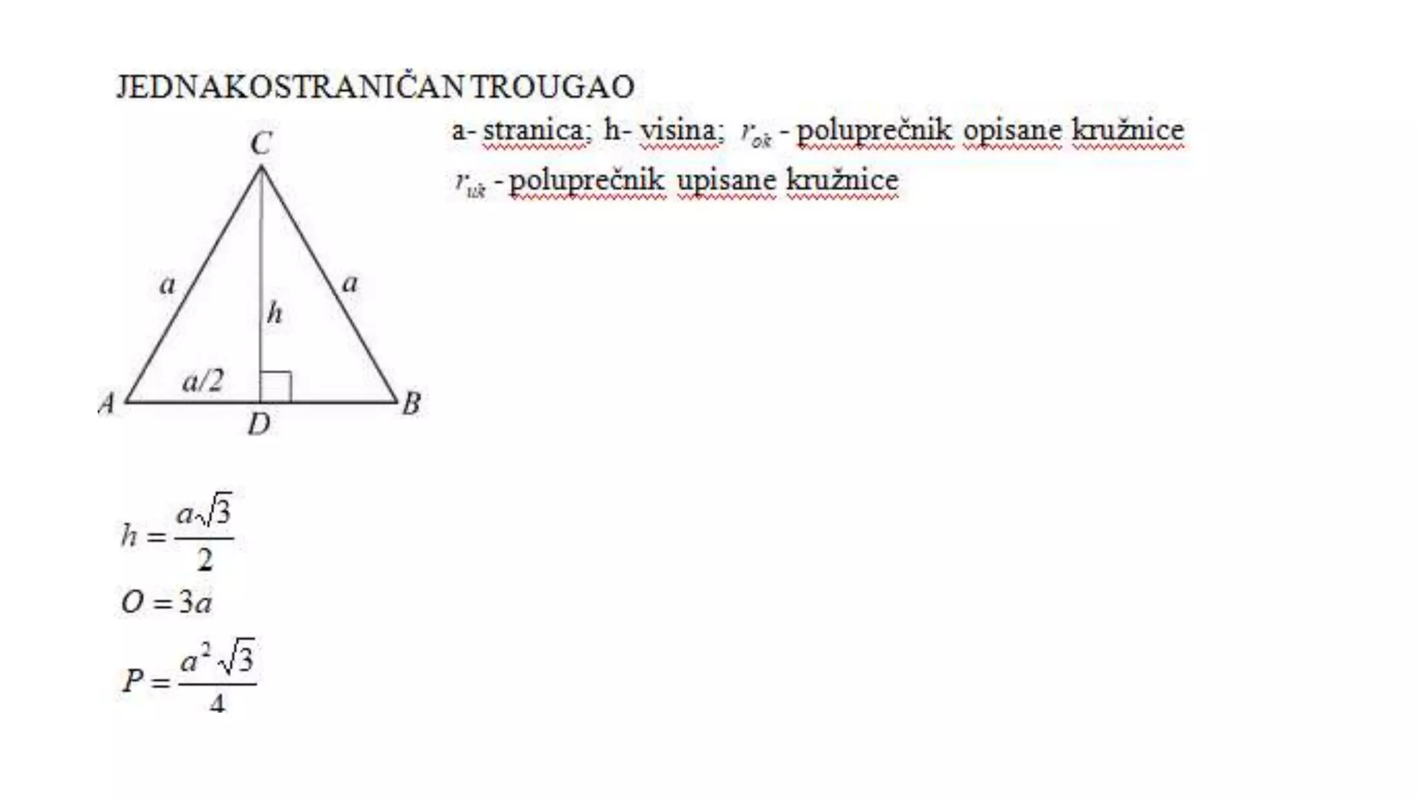 Pitagorina teorema -formule- | PPTX