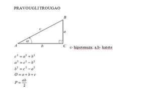 Pitagorina teorema -formule- | PPTX