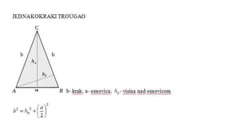 Pitagorina teorema -formule- | PPTX