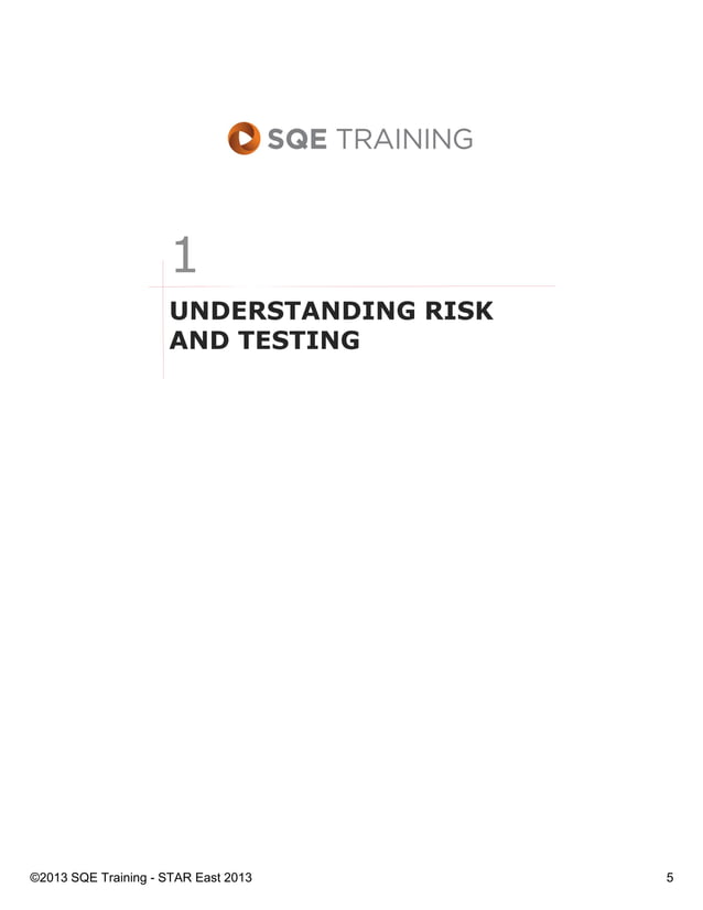 Fundamentals of Risk-based Testing | PDF | Computing | Technology ...