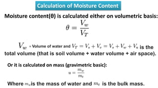 Measurement of Moisture Content | PPTX