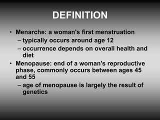 Menstrual cycle 2 | PPTX