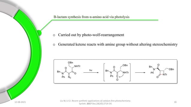 Photochemistry of Carbonyl Compound, Norrish type I and Type II ...