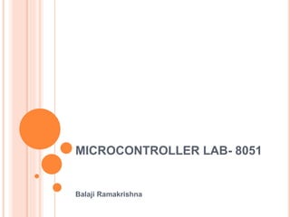 MICROCONTROLLER 8051 ARCHITECTURE BASIC.ppt | Operating Systems | Computer Software and Applications