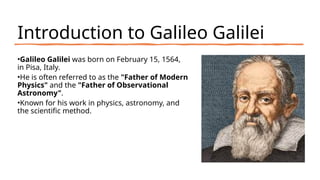 powerpoint Presentation on Galileo Galilei.pptx