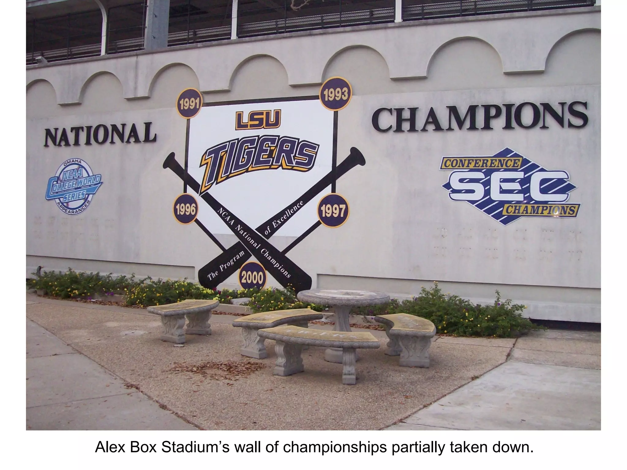 The Past & Future Alex Box Stadiums | PPT