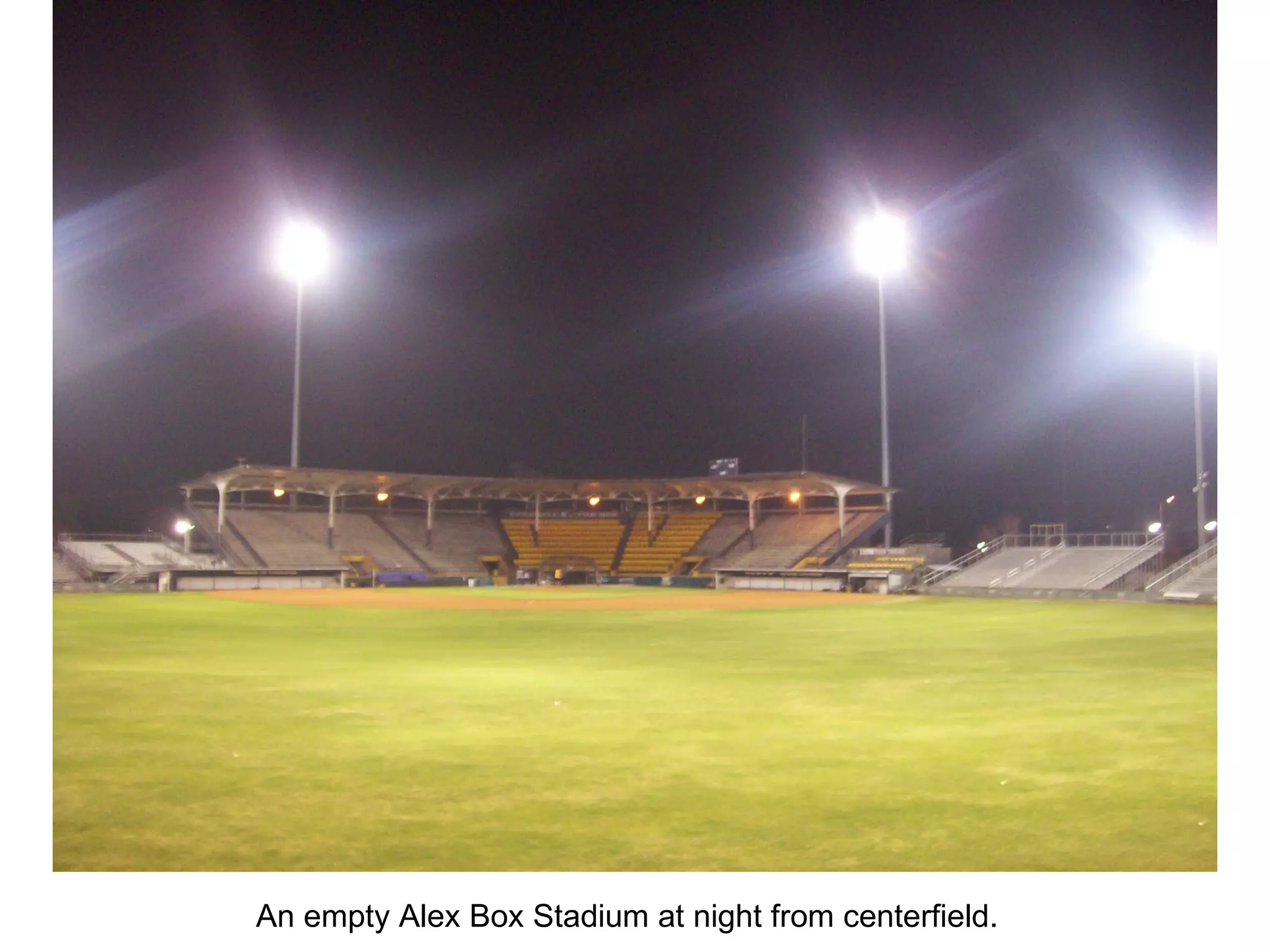 The Past & Future Alex Box Stadiums | PPT