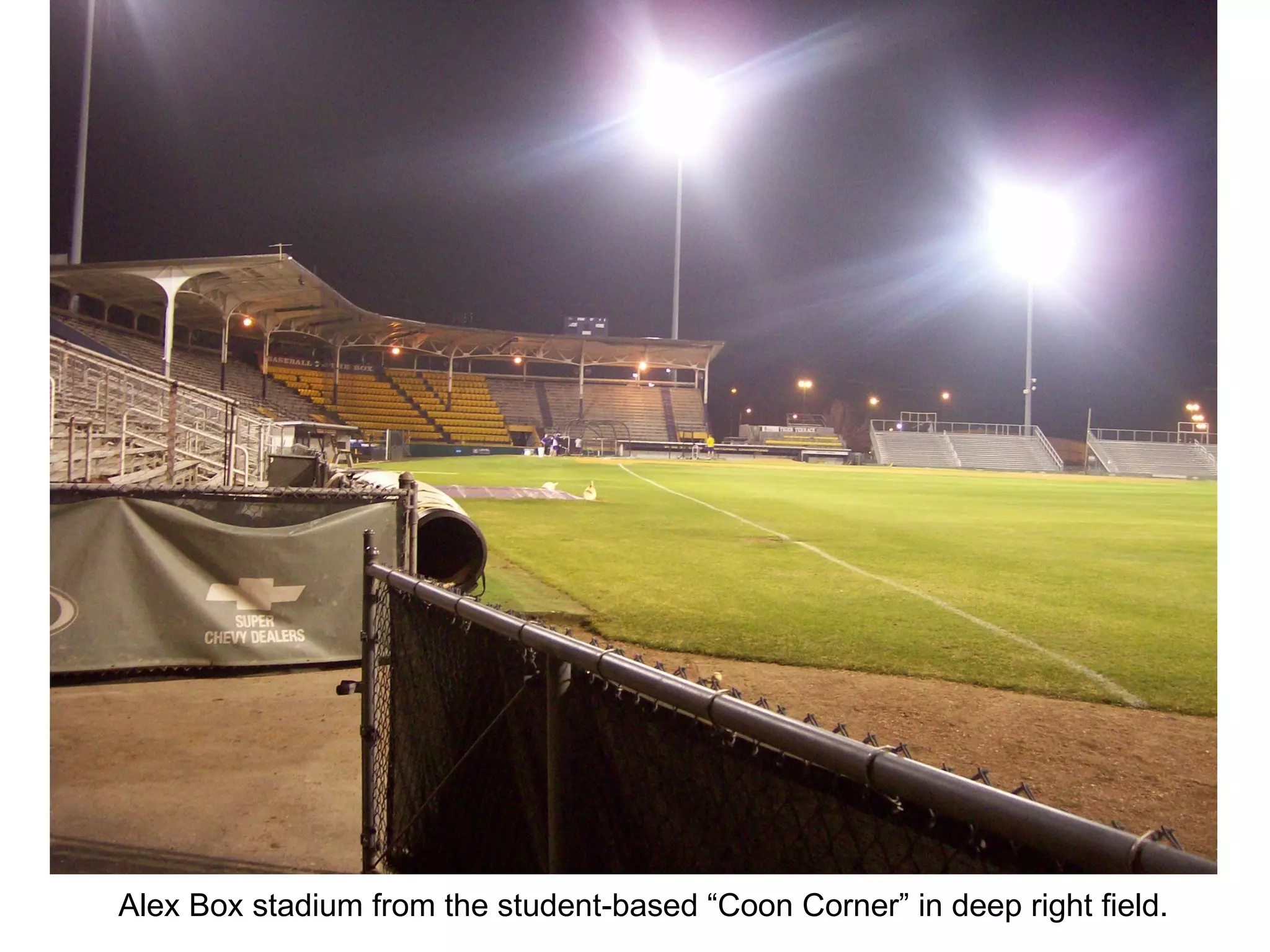 The Past & Future Alex Box Stadiums | PPT