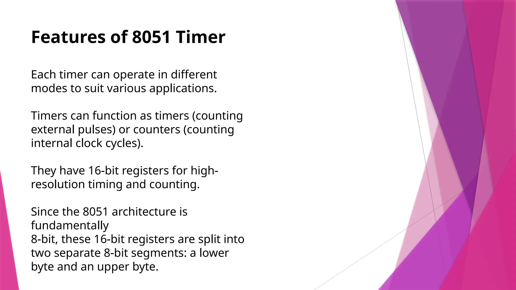 introduction and features 8051 Microcontrollers programming | PPTX