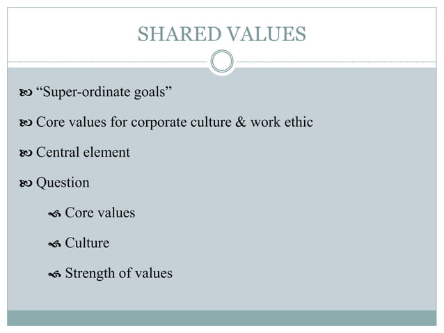 Mc kinsey 7-s model | PPTX